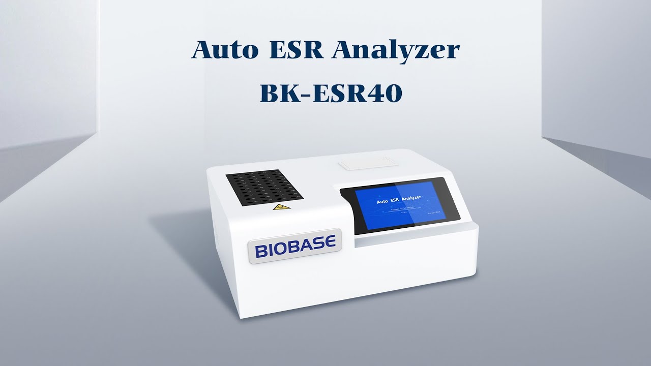 BIOBASE Auto ESR Analyzer BK-ESR40 - YouTube