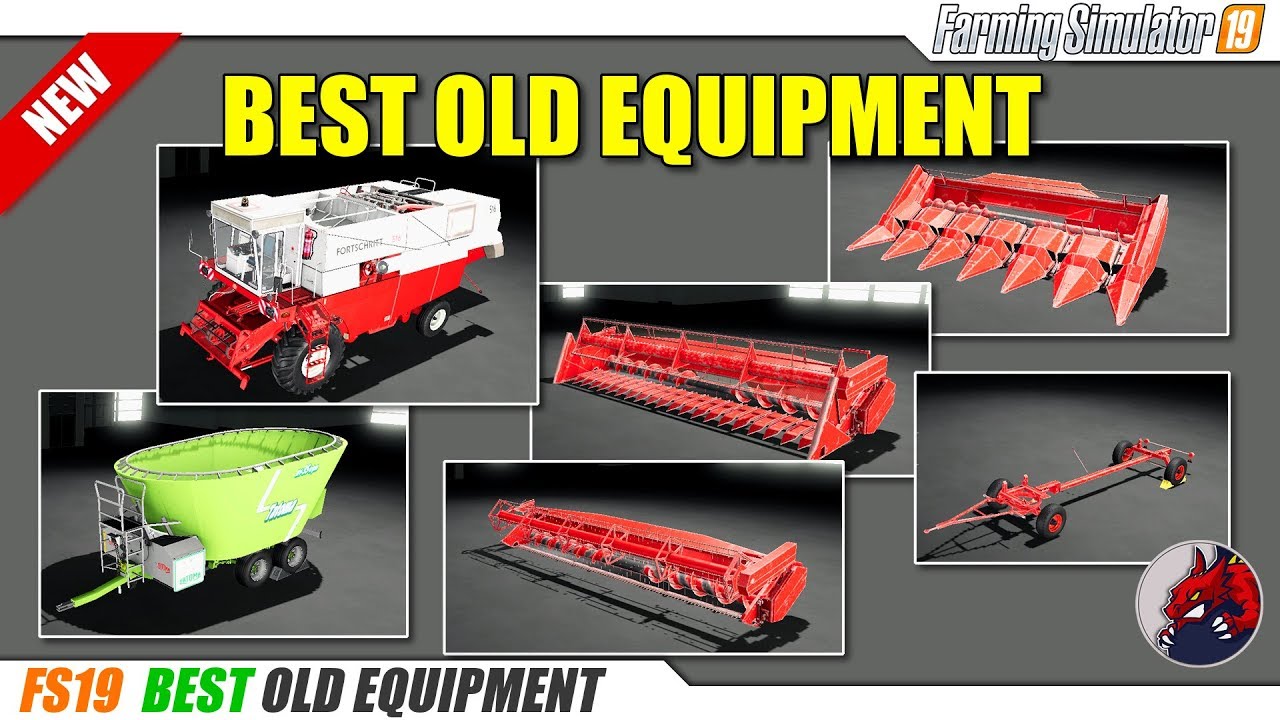 FS19 | Best Old Equipments (2019-03-17) - review - YouTube