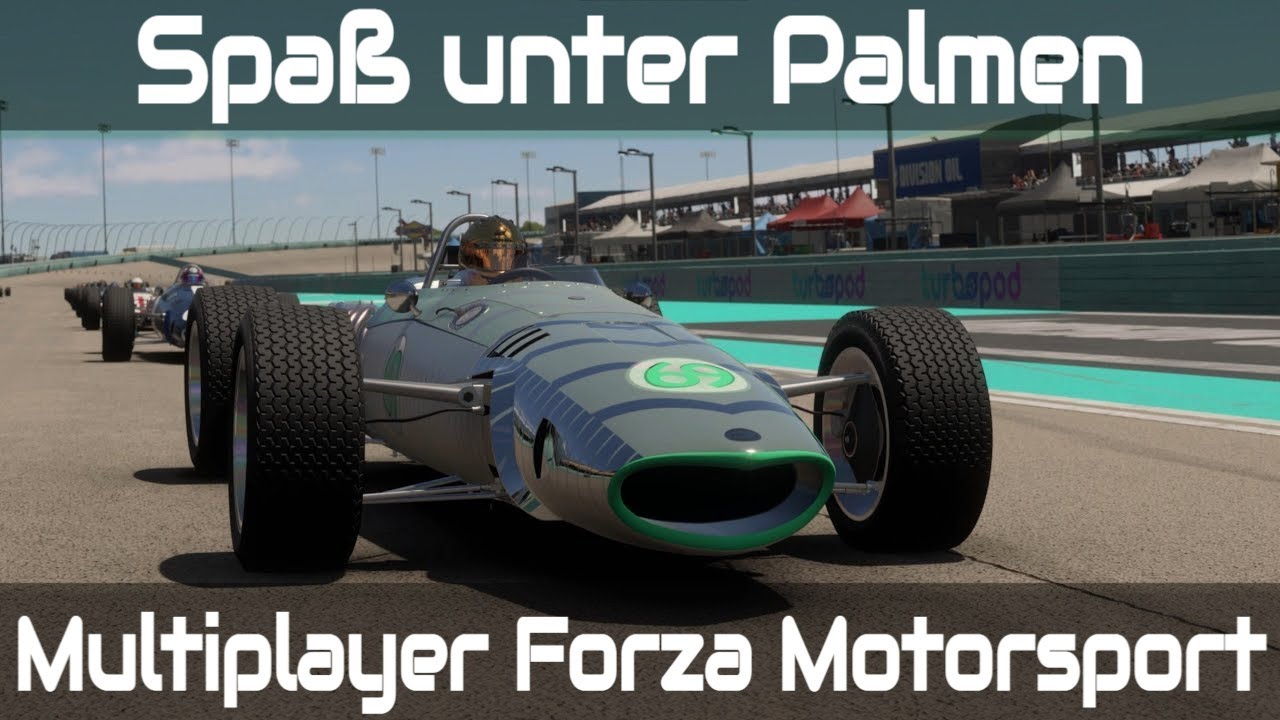 Spaß unter Palmen🌴 in Miami! | Formula 60s | Multiplayer | Forza ...