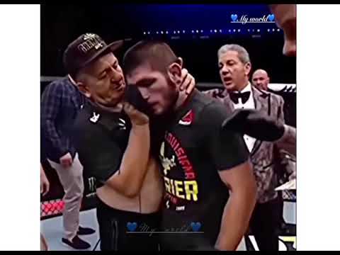Father’s love 🖤 ❤️ 💙#khabib WhatsApp status