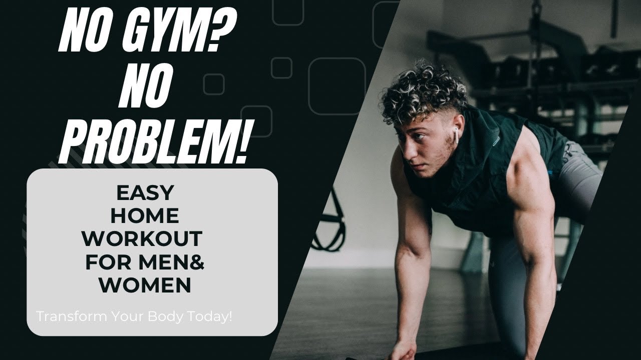 NO GYM REQUIRED! Simple Exercises to Get FIT FAST - YouTube