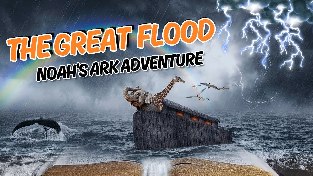 Noah's Ark |The Great Flood- God saved Noah I Bible stories for kids I ...