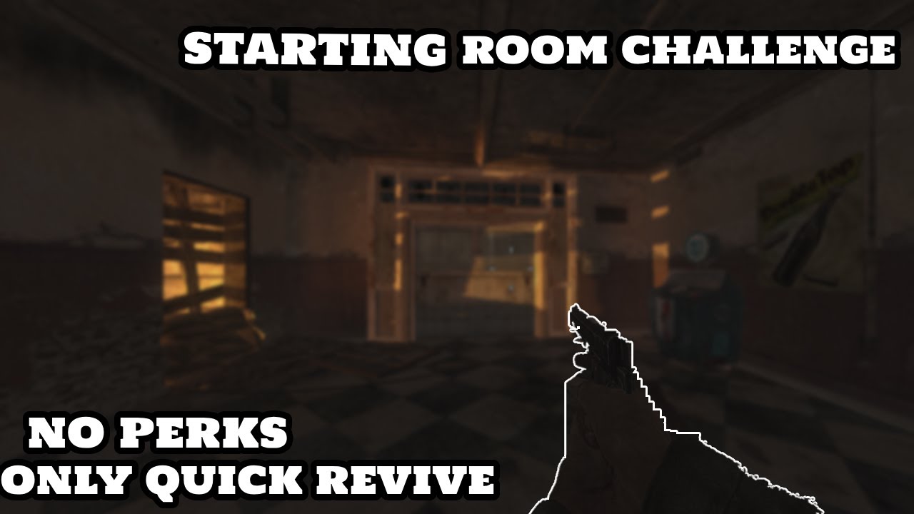 call of duty world at war zombies- Verruckt starting room challenge ...