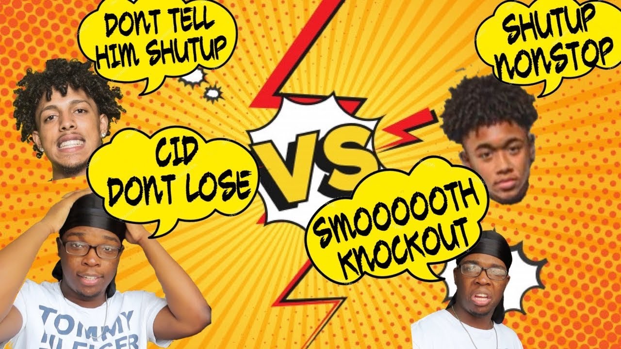 KING CID VS SMOOTH GIO FULL FIGHT REACTION *GIO ATE DIRT😧* - YouTube