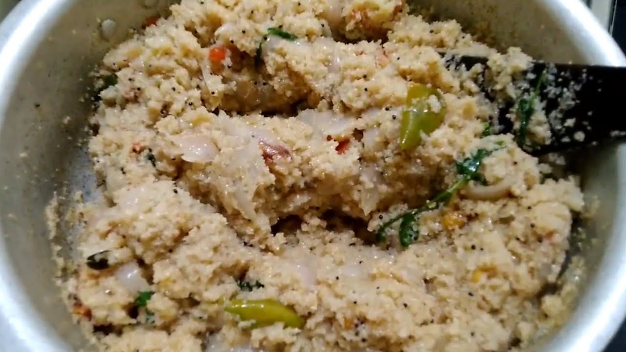 How to make godhumai rava upma/கோதுமை ரவை உப்புமா குக்கரில் எப்படி ...