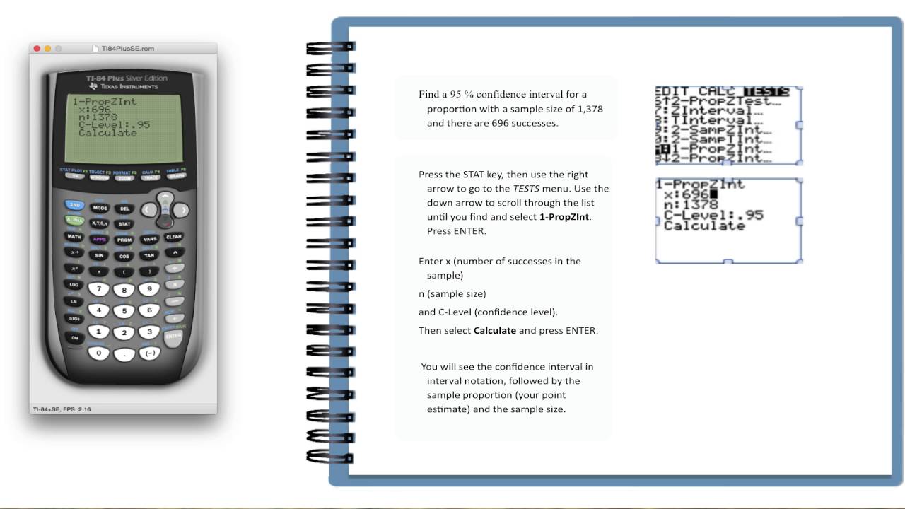 TI 84 Confidence Interval For A Proportion YouTube ti-84-confidence-interval-for-a-proportion-youtube