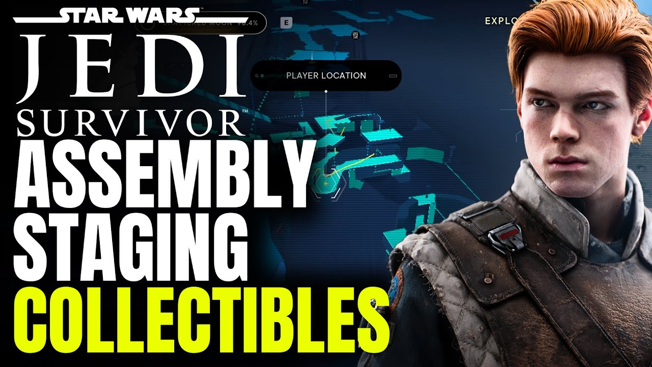 All 11 Assembly Staging Collectibles | STAR WARS Jedi Survivor - YouTube