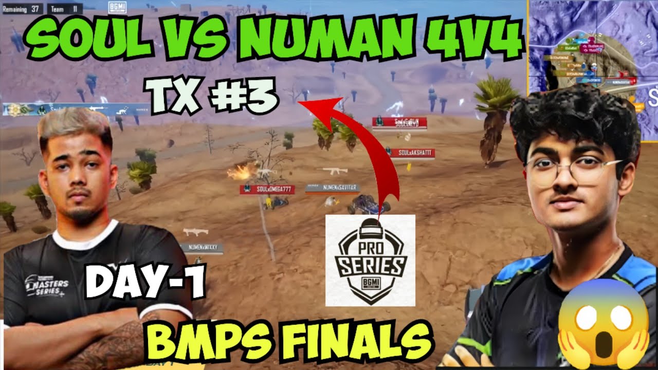 BMPS FINALS Day- 1 🤯|| Soul Omegaa Angry 🥵|| Blind , Entity, INSANE ...