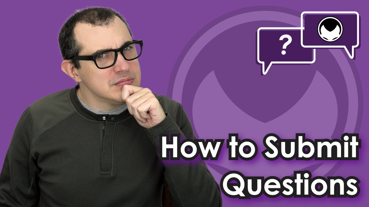 How to Submit Questions - YouTube