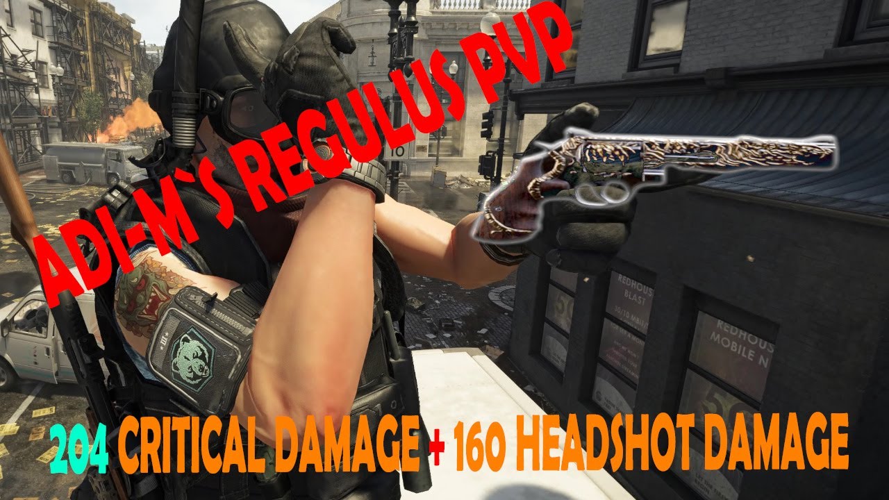 Tom Clancy's The Division 2 PVP : BEST REGULUS BUILD TO USE - YouTube