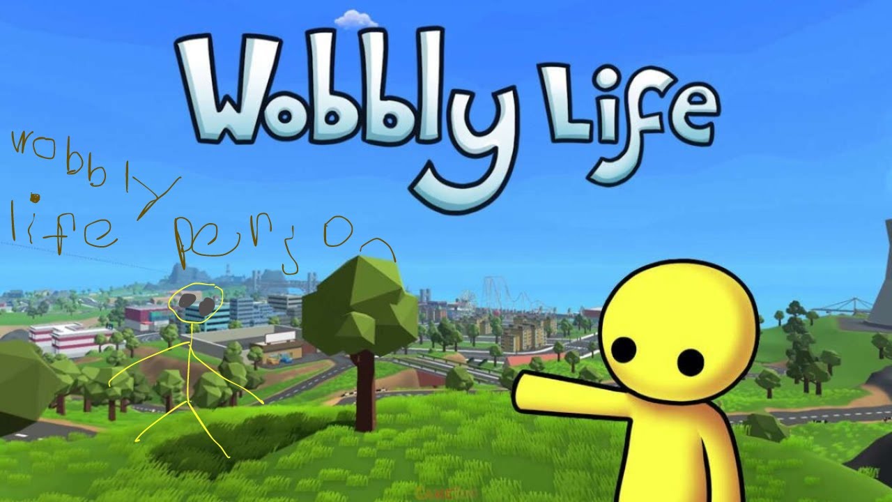 Doing random things in wobbly life - YouTube