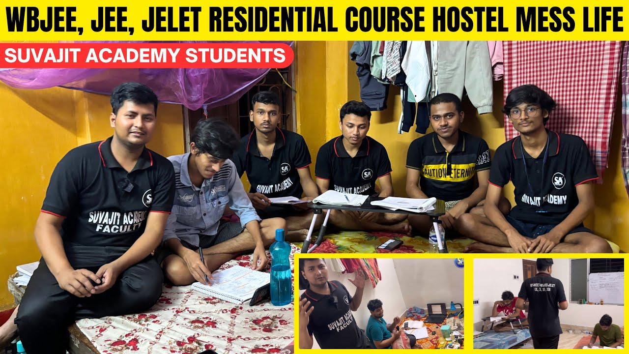 WBJEE JEE JELET Residential Course at Suvajit Academy | Hostel mess ...