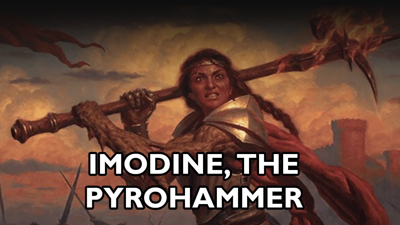 Imodane, the Pyrohammer - Fire and Lightning - EDH - Commander - Magic ...