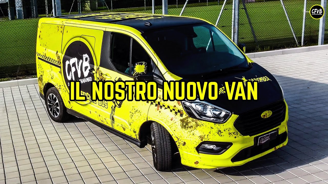 Ci siamo fatti un regalo: ecco il van personalizzato di CFVB 🎨 - YouTube