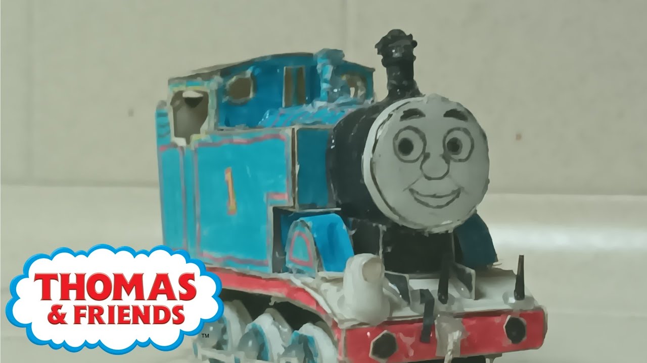 Thomas the Tank Engine from Thomas & Friends Paper Model (Homage to ...