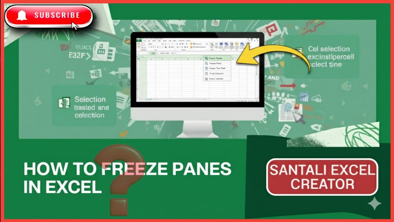 How to Freeze Panes in Excel Sheet . Learn Master Excel in Santali ...