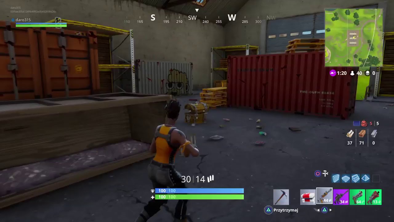 Fortnite- First Game - YouTube