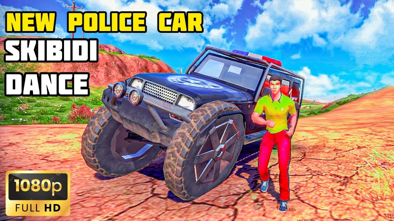 NEW POLICE CAR SKIBIDI DANCE TUTORIAL | OFF THE ROAD HD OPEN WORLD ...