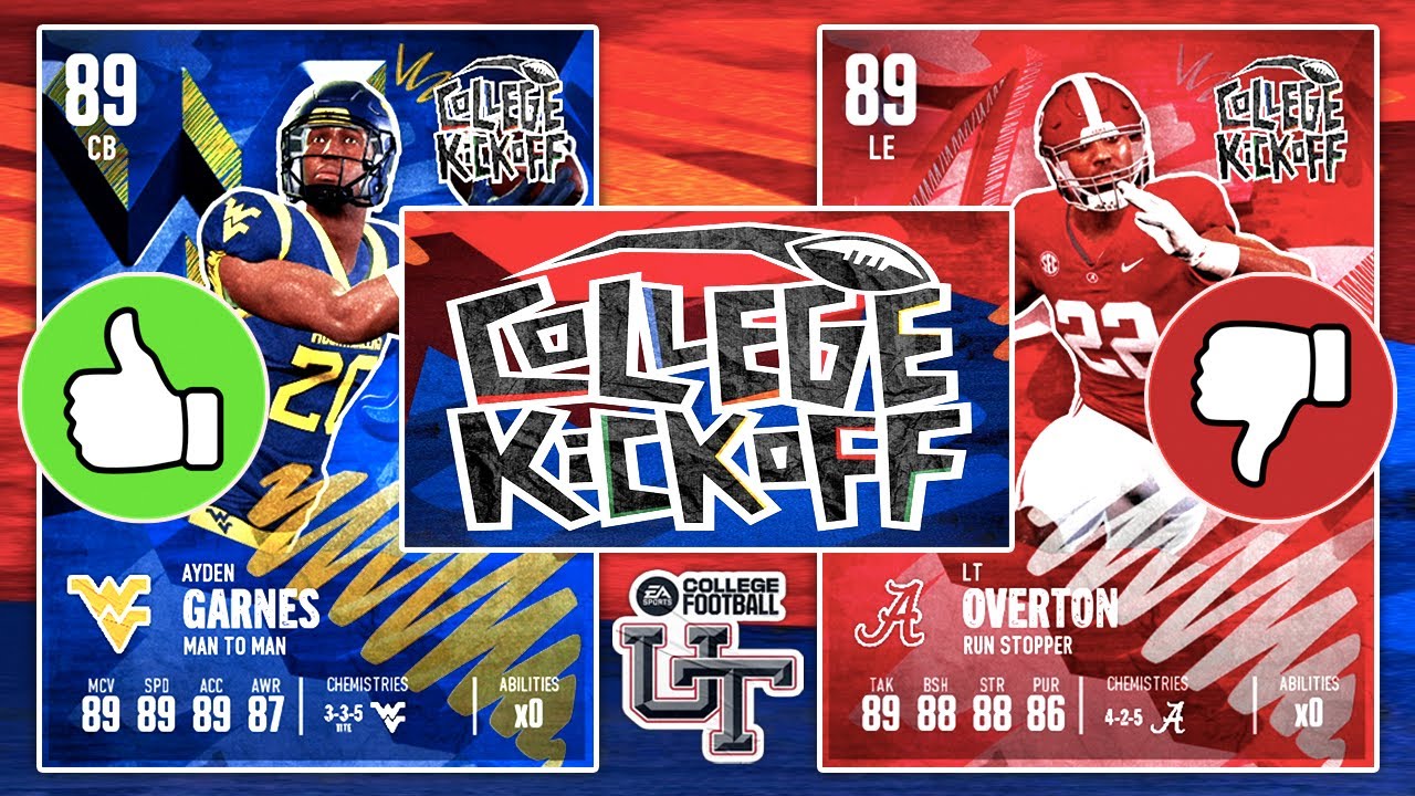 NEW COLLEGE KICKOFF CARDS IN COLLEGE FOOTBALL 25 ULTIMATE TEAM! WHICH ...