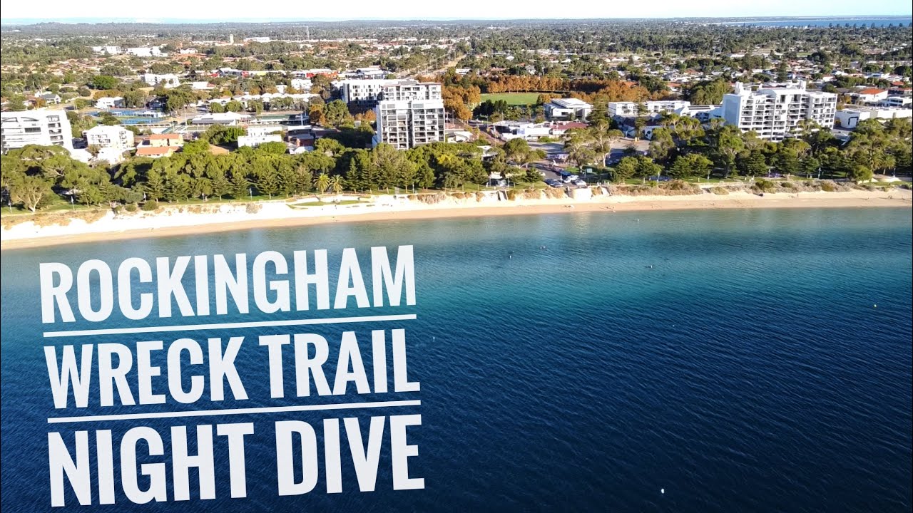 Night dive at Rockingham wreck trail - YouTube