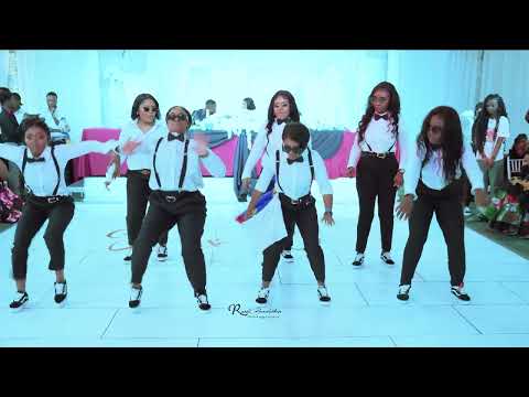 Best Bridesmaid's Dance Ever ( freestyle wedding dance ) San Diego Ca #congolesewedding #rash