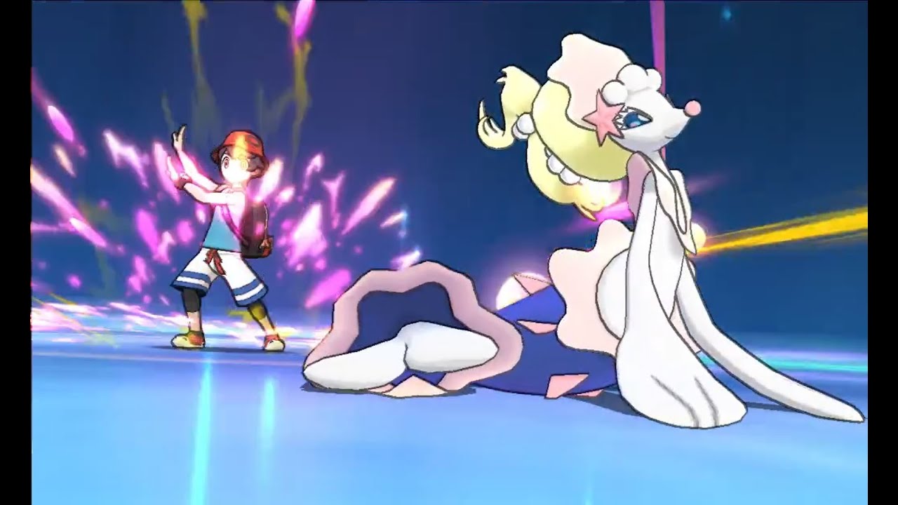 Shiny Primarina Z move - YouTube