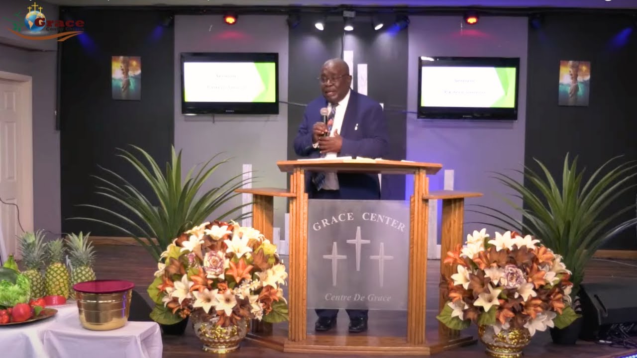 Sunday Service 26 April 2024 | Dr Phillip Servius | Grace Center Church ...
