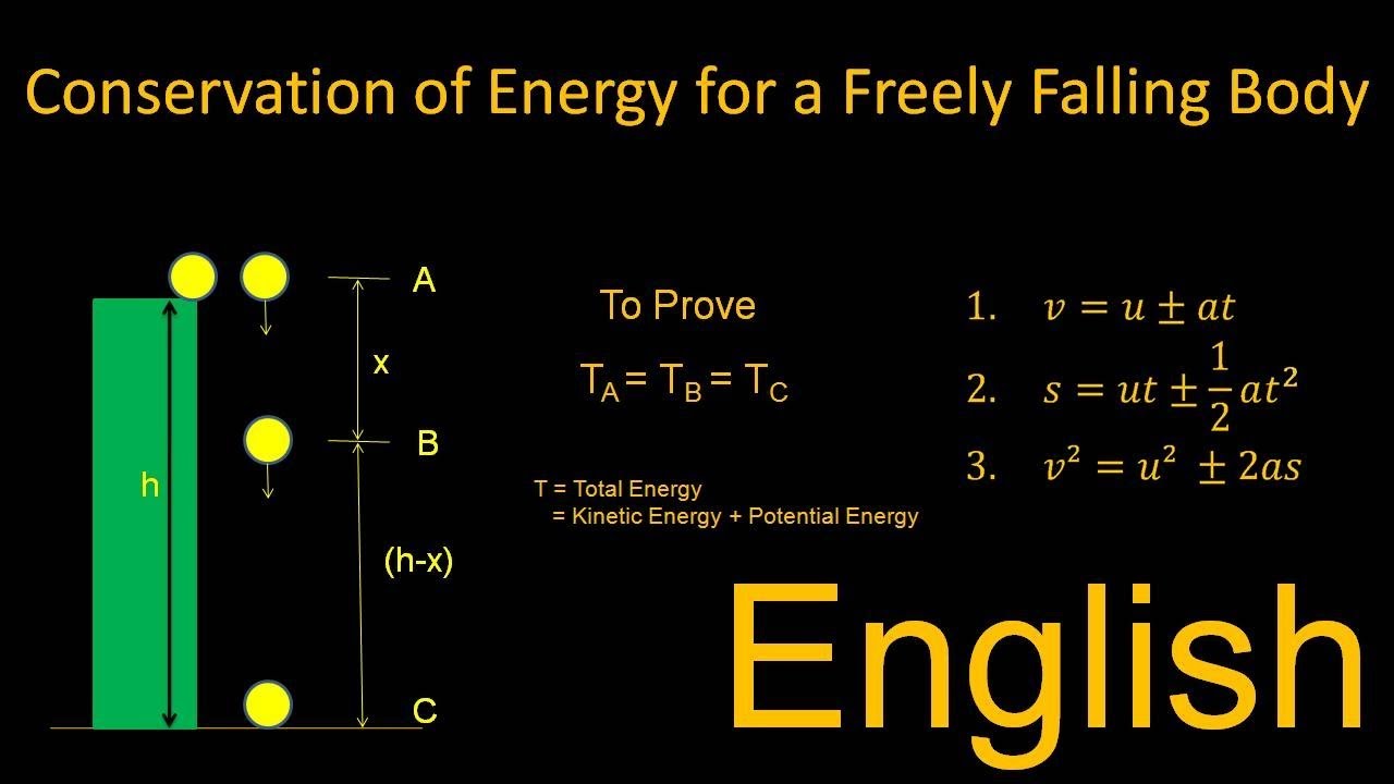 Conservation Of Energy For A Freely Falling Body English Physics conservation-of-energy-for-a-freely-falling-body-english-physics