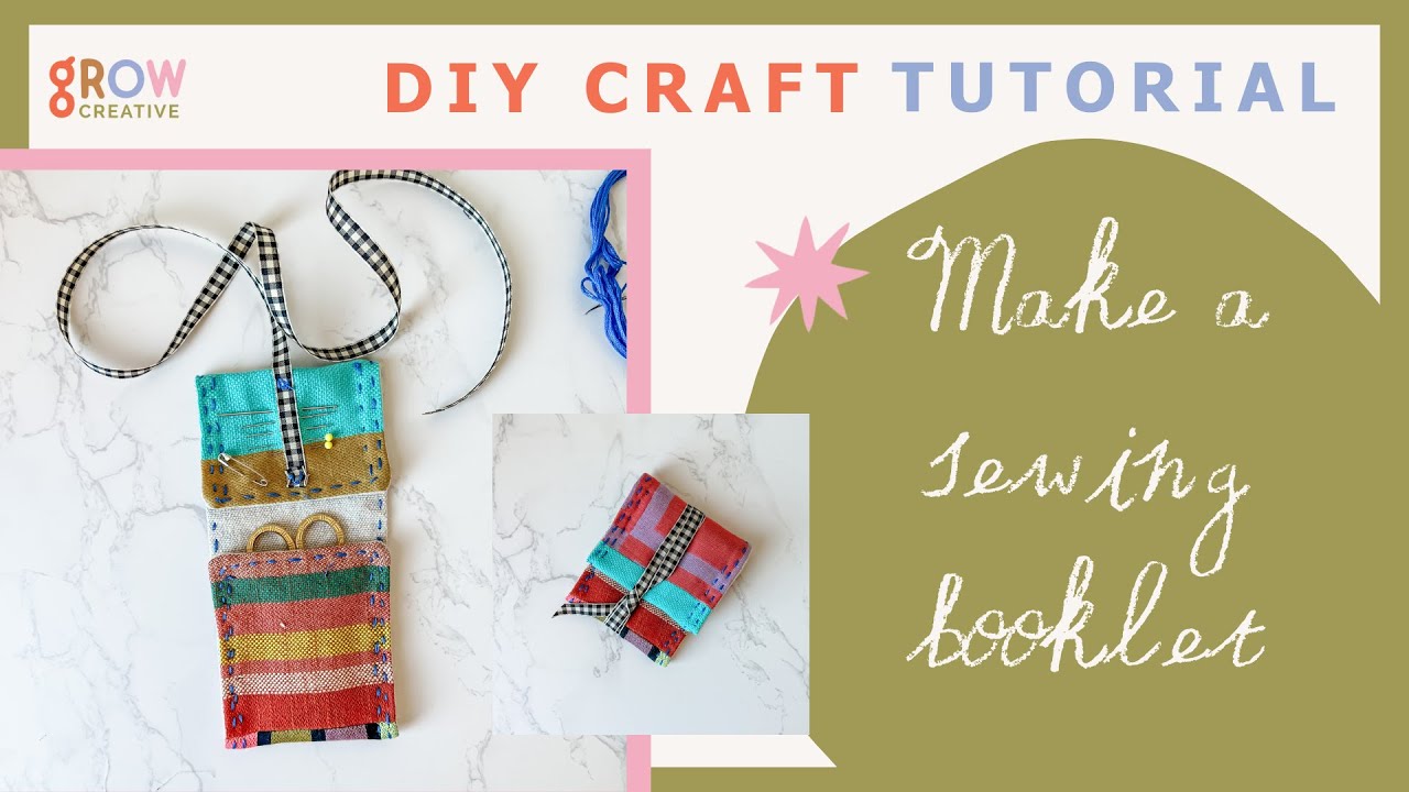 Let's Make a Sewing Booklet! DIY Tutorial and Step by Step to make your ...