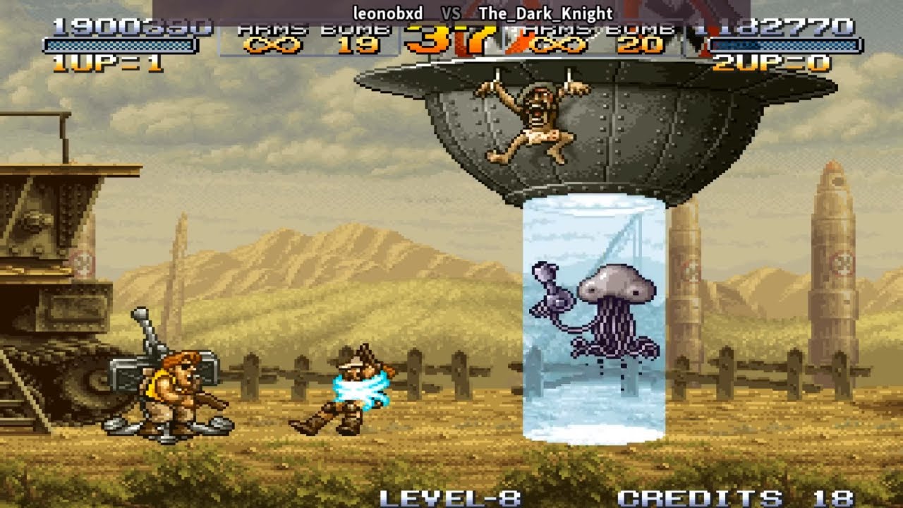 Metal Slug 3 메탈슬러그 3 (Level 8) 2 players 1 credit gameplay メタルスラッグ3 ...