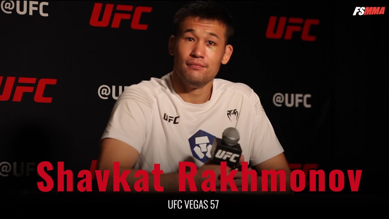Shavkat Rakhmonov UFC Vegas 57 full post-fight interview - YouTube