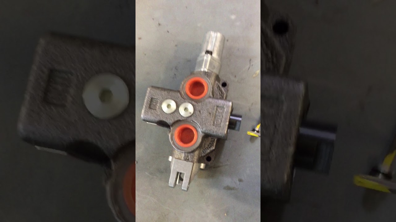 Brand Hydraulics SDCF control valve - YouTube