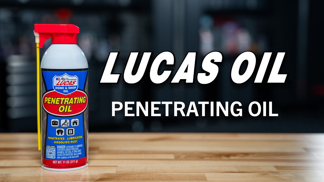 LUCAS PENETRATING OIL: The ULTIMATE RUST-BUSTER for Nuts, Bolts & STUCK ...
