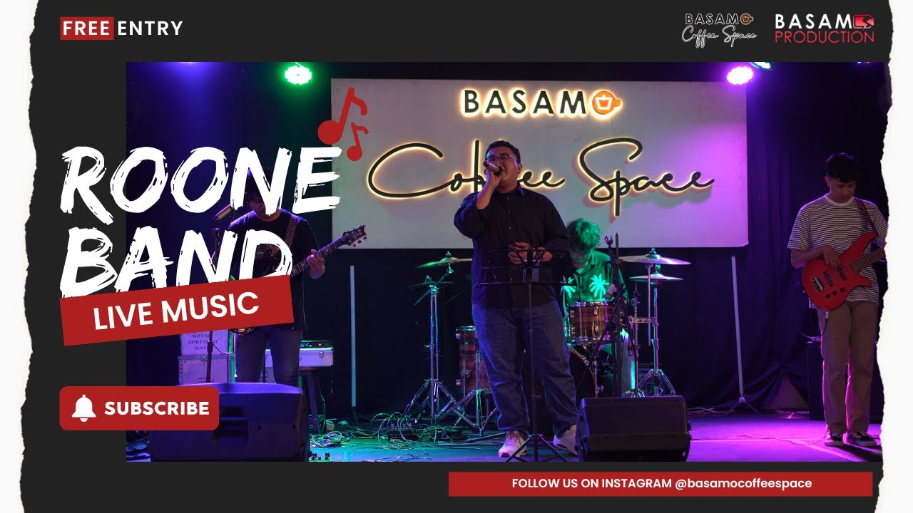 CINDERELLA - RADJA COVER ROONE BAND #BALIMO LIVE MUSIC BASAMO COFFEE ...