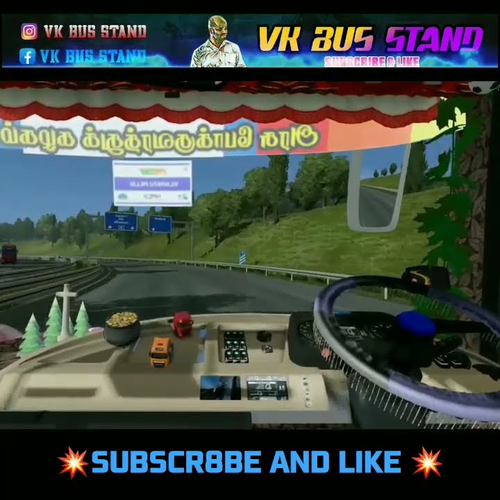 Tnstc driving mass ride #ets2 #bus #simulation #shortsfeed #shortsvideo ...