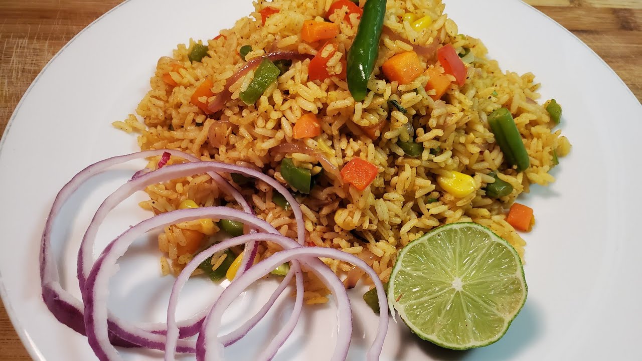 Street style Chinese veg fried rice|झटपट बनाए बाजार जैसे वेज फ्राइड ...