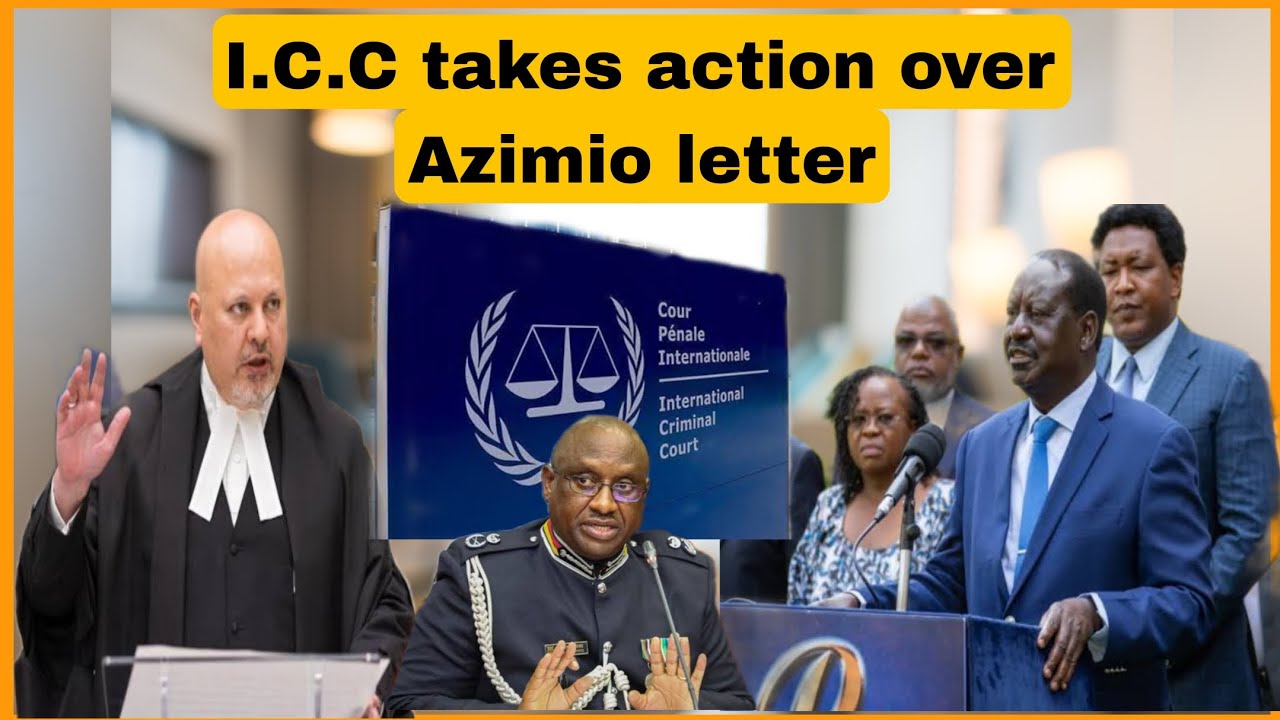 I.C.C takes action over Azimio letter - YouTube