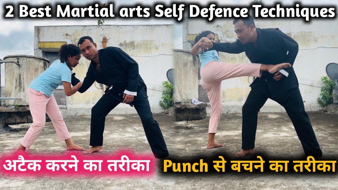 2 Best Martial Arts Self Defence Techniques in Hindi | Self defense ...
