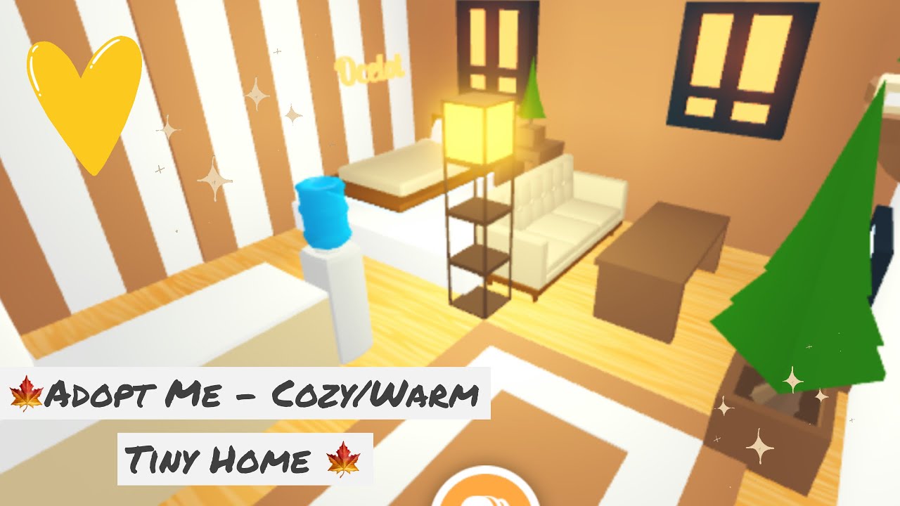 Adopt Me - Cozy/Warm Tiny House Tour/Speed Build 🏠 (Roblox) - YouTube