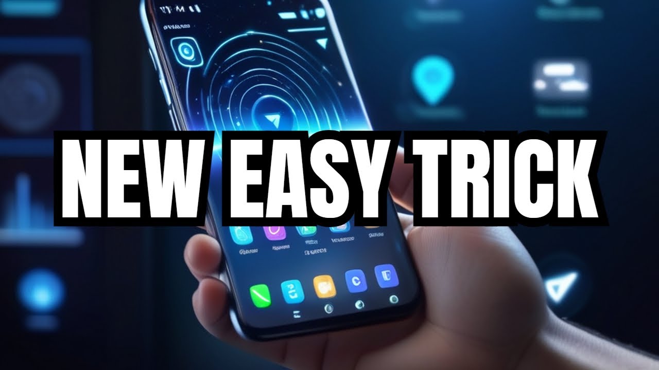Easy new smart phone trick. NOW available! - YouTube