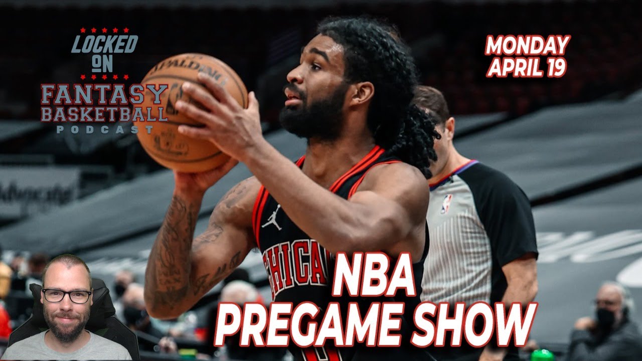 NBA Pregame Show | Fantasy Basketball/DFS | Monday April 19 - YouTube
