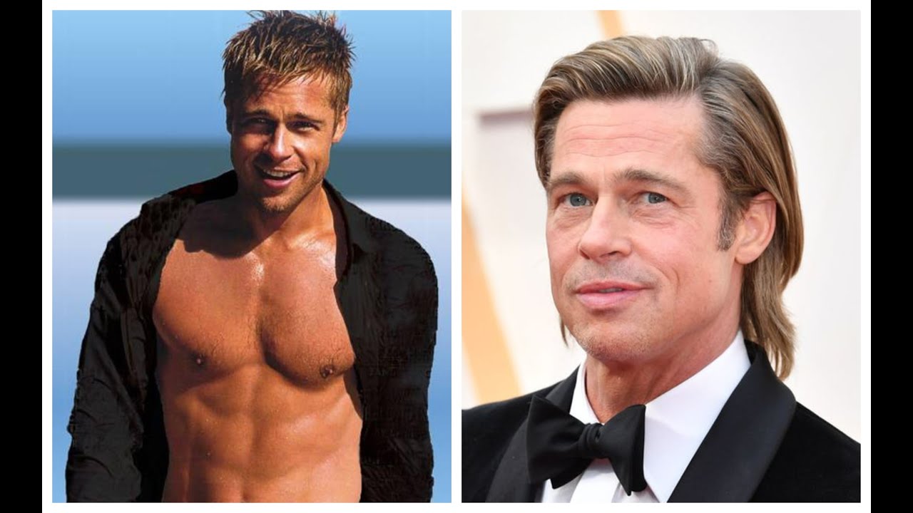 Brad Pitt Then And Now