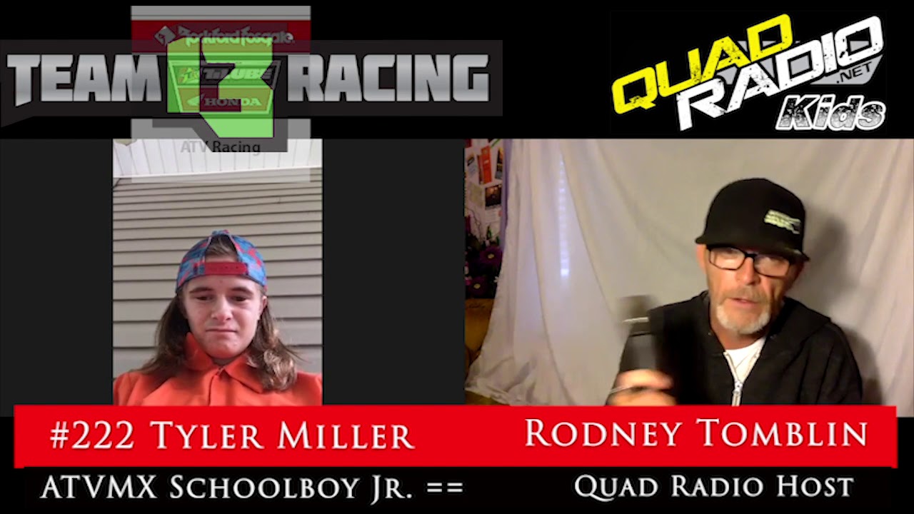 #222 Tyler Miller - Time to Ride ATVMX - YouTube