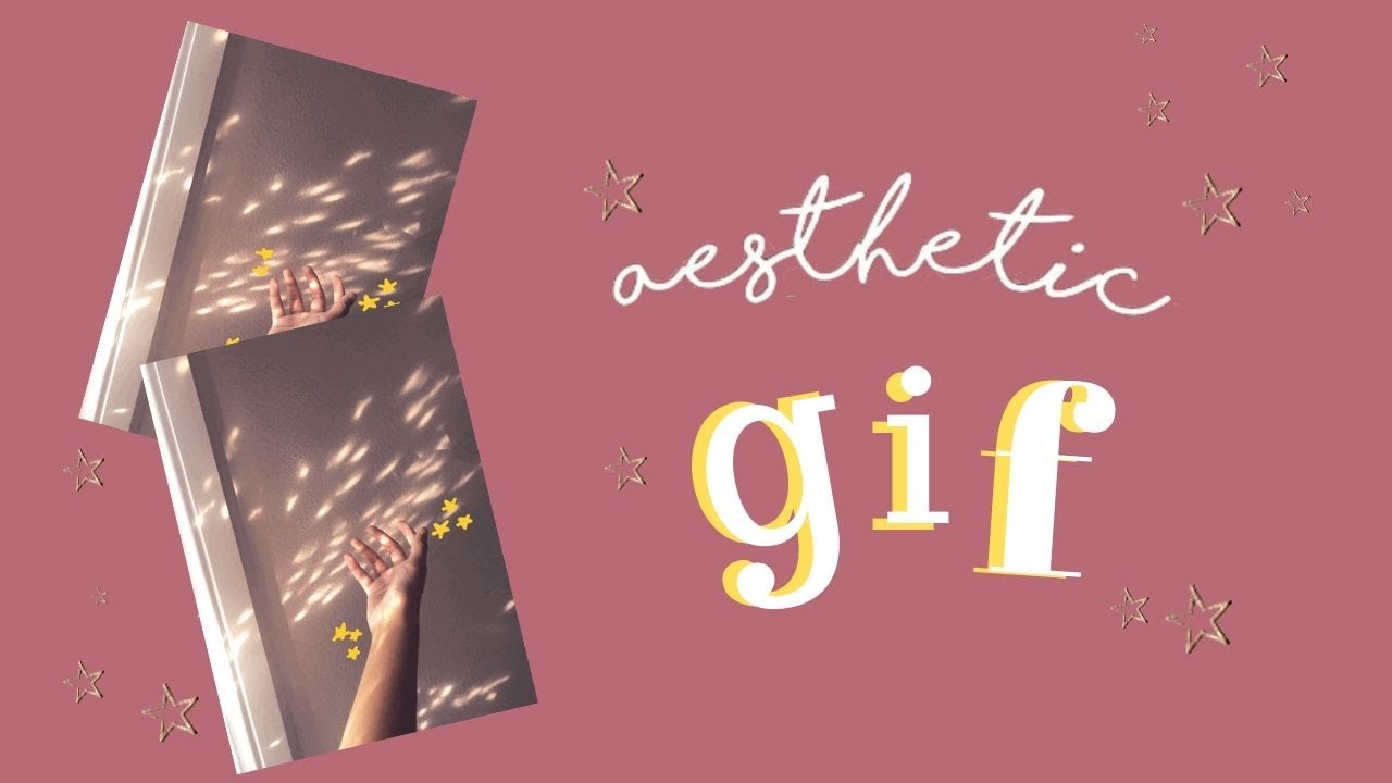 how to edit aesthetic gifs - YouTube