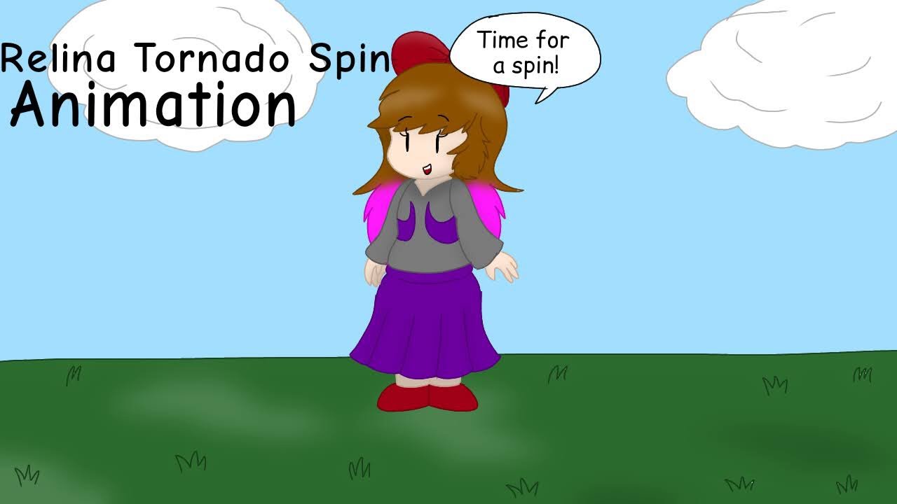 Relina Spinning Animation (REMASTERED) - YouTube
