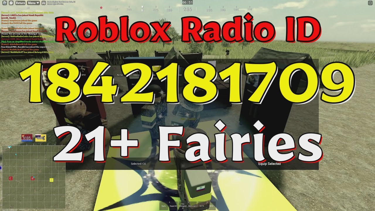 Fairies Roblox Radio Codes/IDs - YouTube