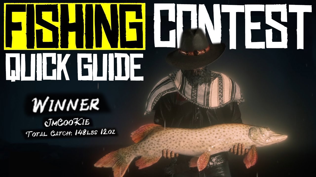 Fishing Contest - Tips/Quick Guide - Red Dead Online RDR2 - Red Dead ...