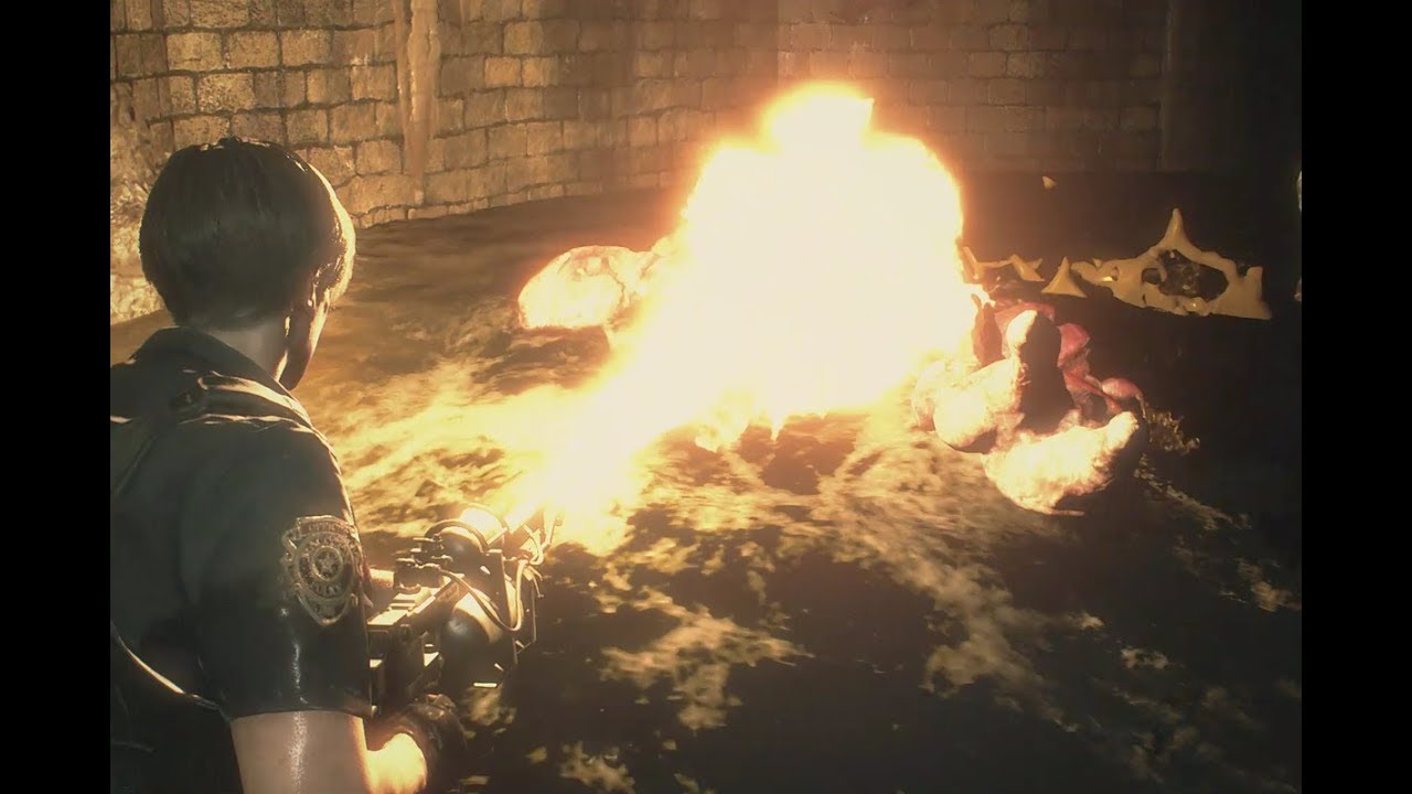 playing with a flamethrower and burning zombies in blender 2 8 - YouTube