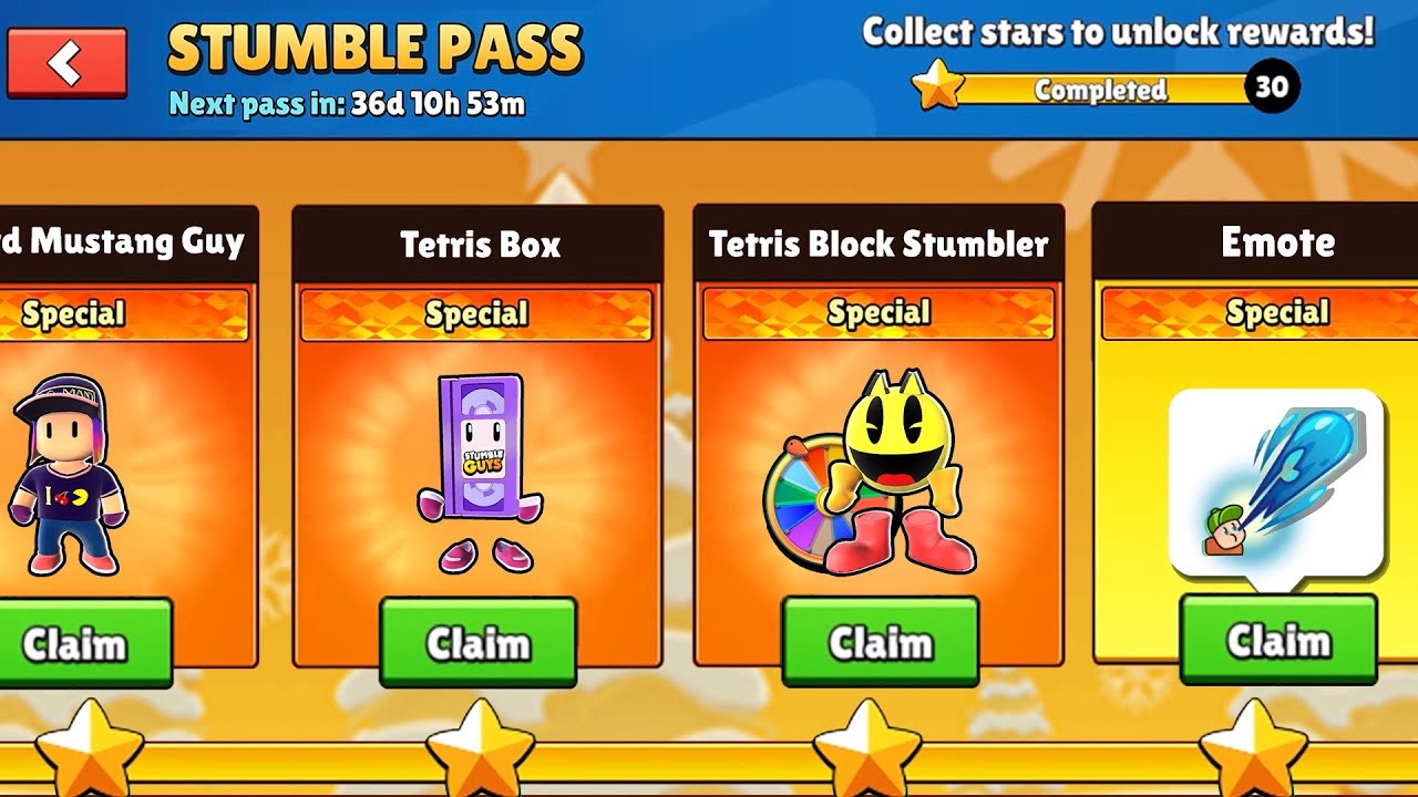 "NEW" STUMBLE PASS | STUMBLE GUYS - YouTube