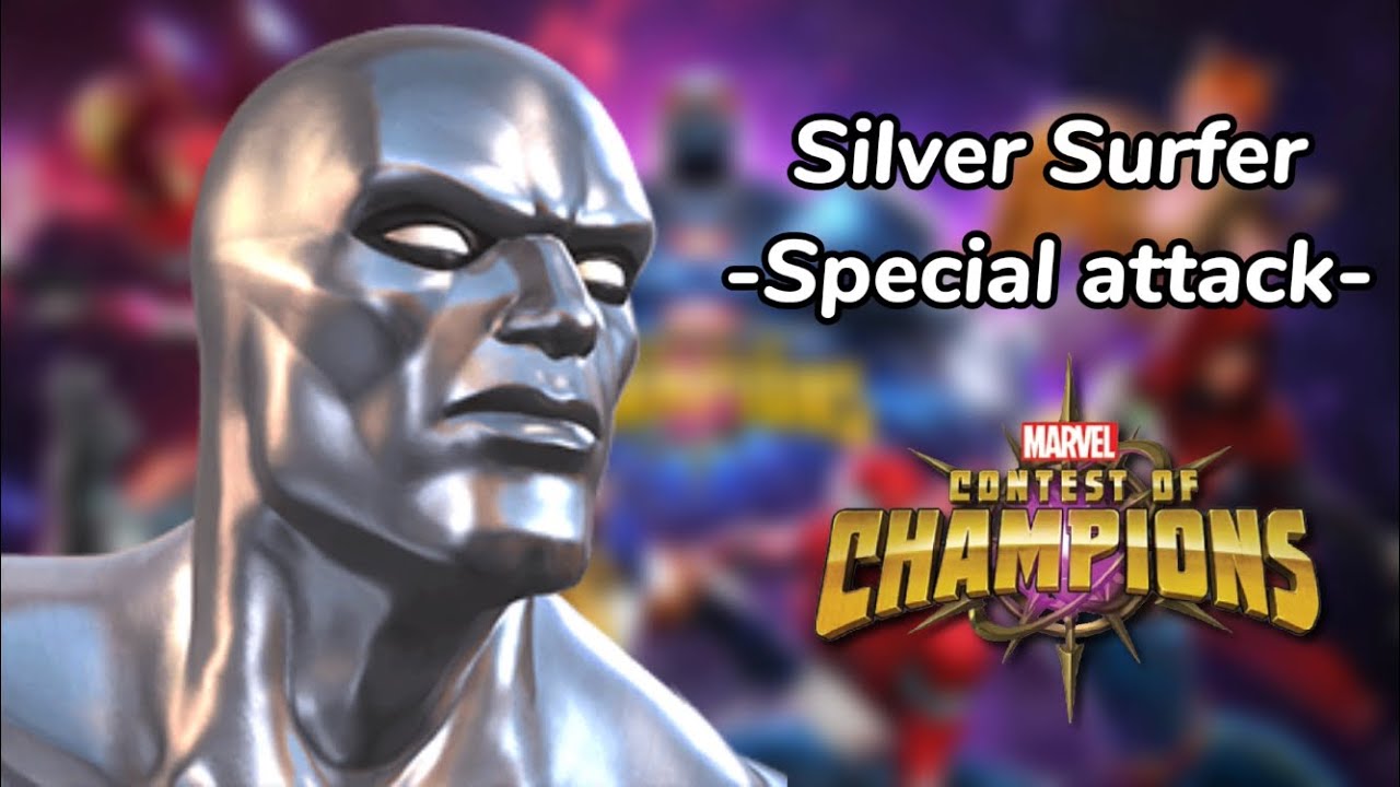 MCOC | Silver Surfer - Special attack - YouTube